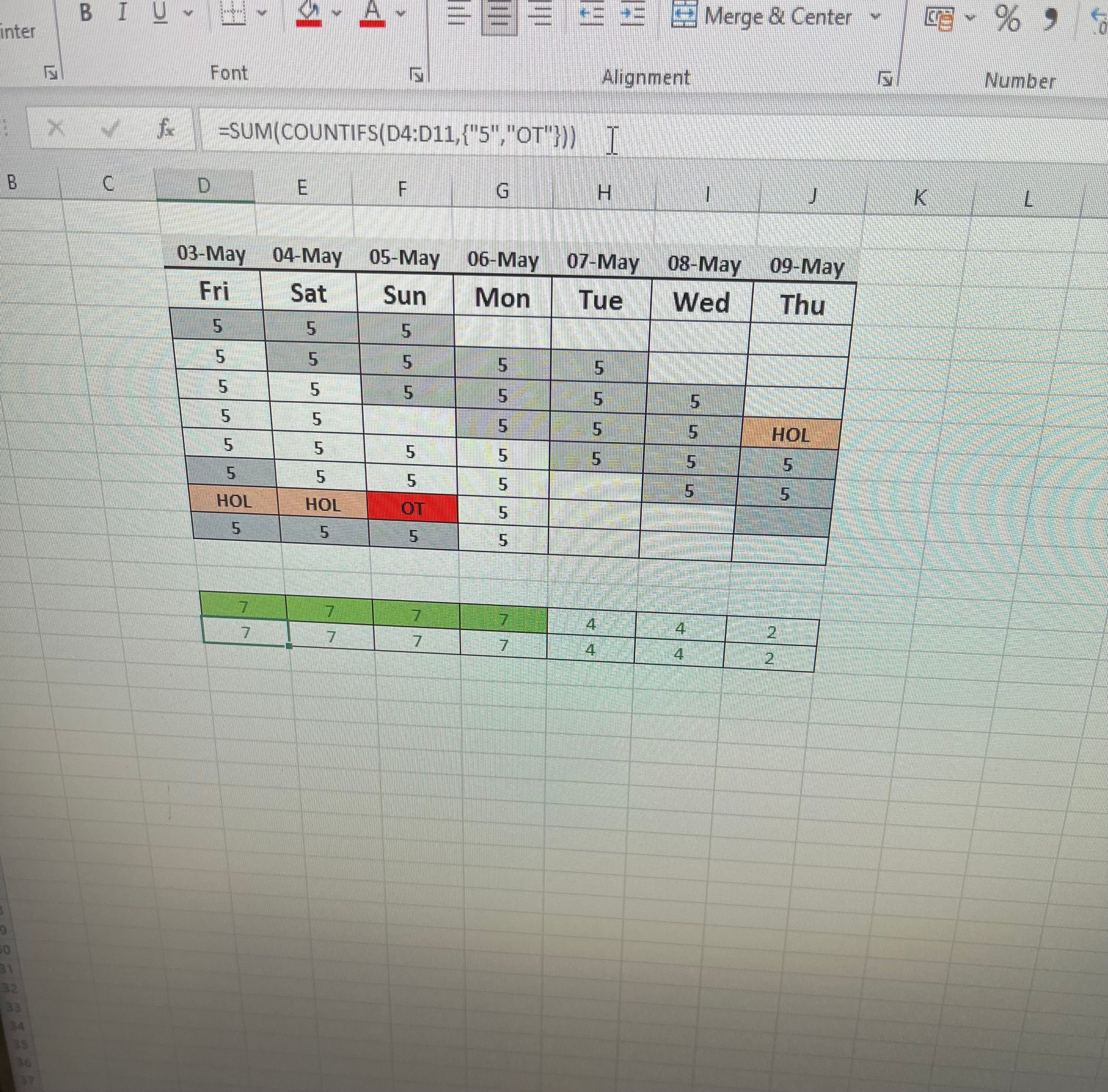 conditional formatting based on 2 seperate rules | Microsoft Community Hub