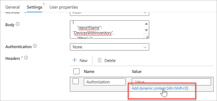 Integrating Azure Data Factory and the Microsoft Intune Export API | Microsoft Community Hub