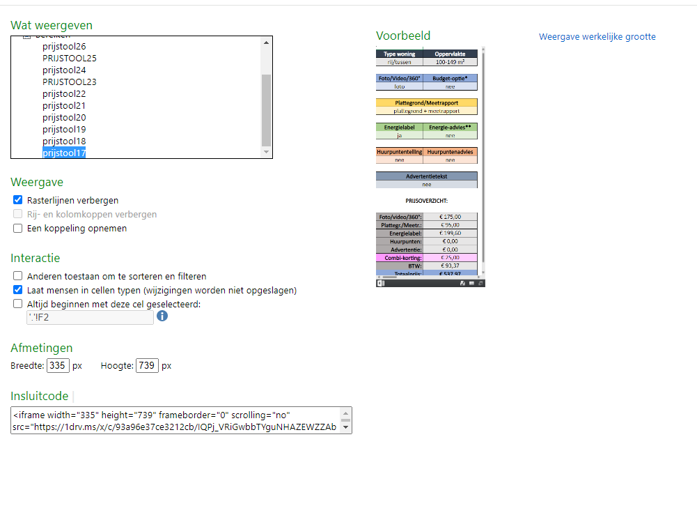 iframe Excel embed not showing proper range | Microsoft Community Hub