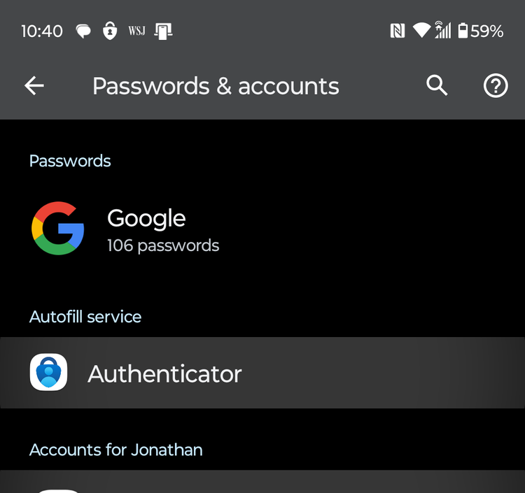 Now, autofill your saved passwords from Microsoft Edge on your phone ...