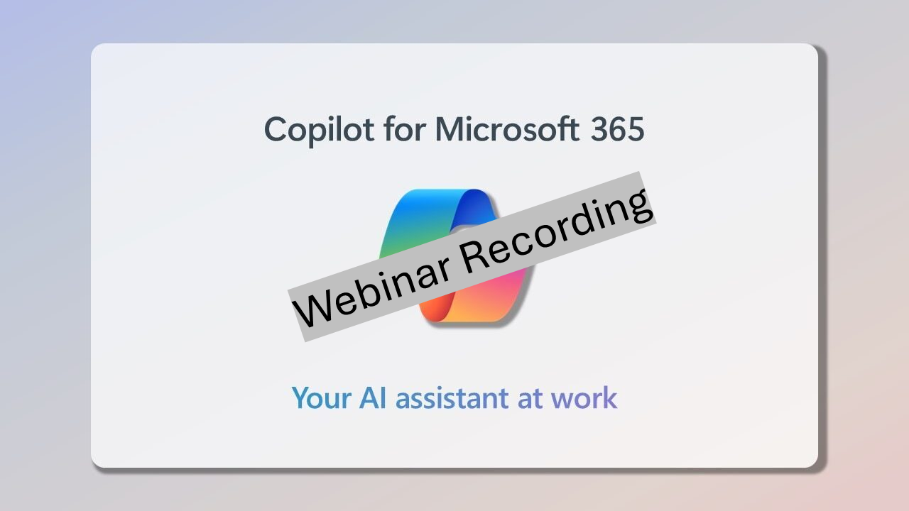 Recording - Copilot Use Cases for Marketing - Copilot for M365 ...