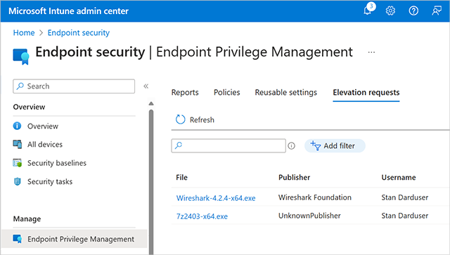 Endpoint Privilege Management adds support-approved elevations | Microsoft Intune blog