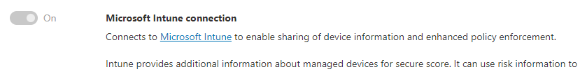 Defender for Endpoint connection to Intune failure | Microsoft ...