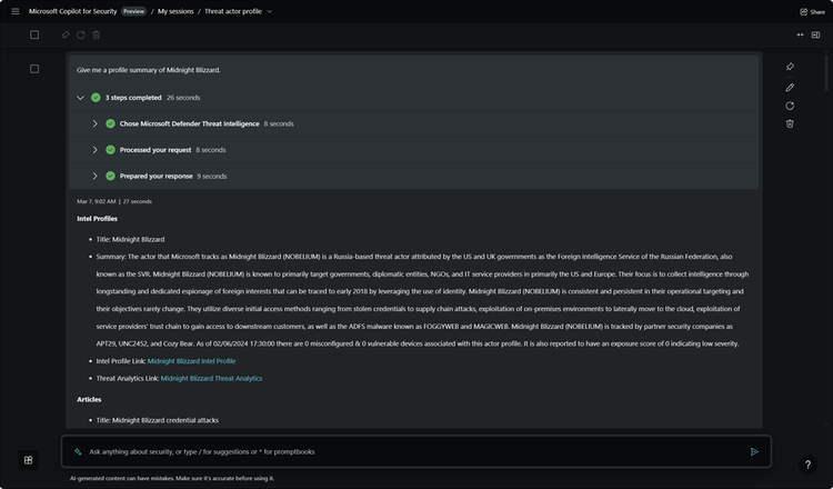 A Security Copilot Customer’s Guide to MDTI | Microsoft Community Hub