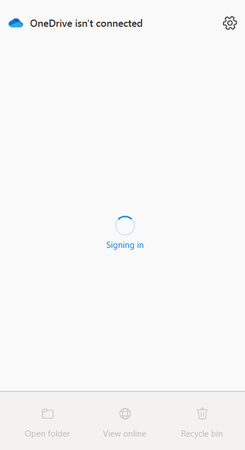 I can't access my Onedrive files in web browser or sync my Desktop with ...