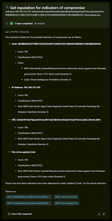 Microsoft Copilot for Security Defender Threat Intelligence and Threat ...