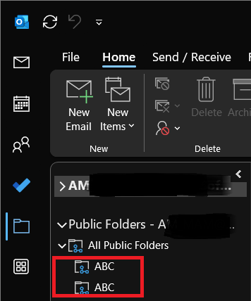 Can there be two folders with the same name in public folders in O365? | Microsoft Community Hub