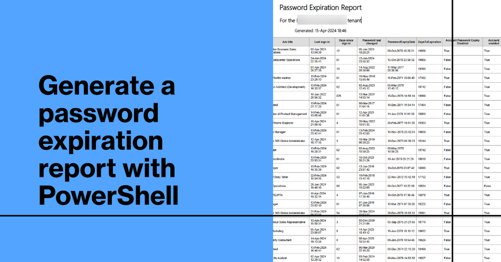 How to Create a Password Expiration Report | Microsoft Community Hub