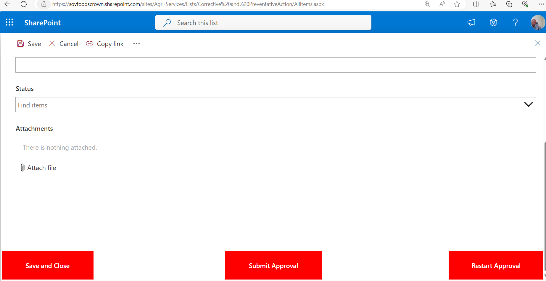 Buttons in sharepoint list not functional | Microsoft Community Hub