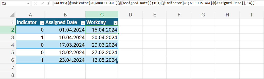 How To Calculate Multiple Due Dates Using Sumif And Workday Functions