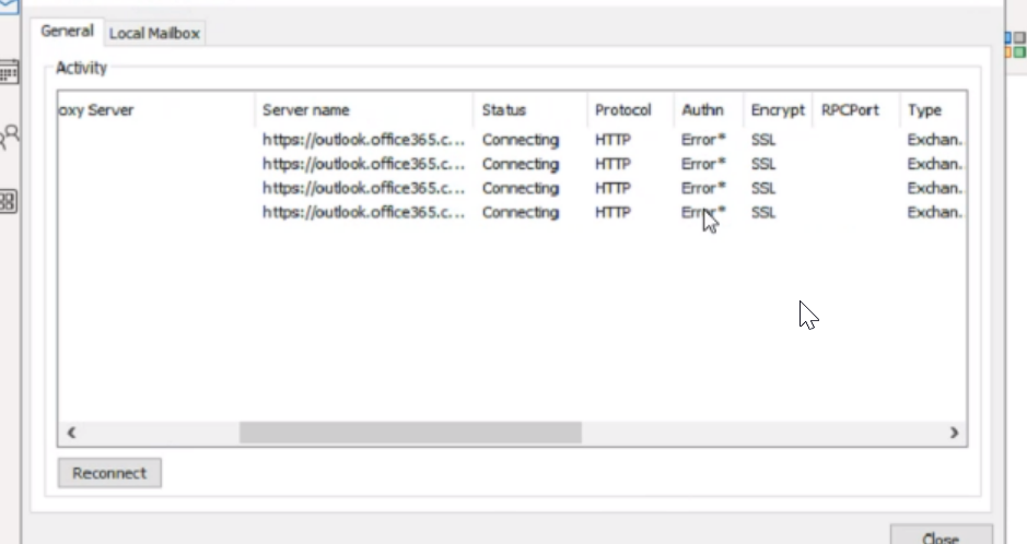 AVD Outlook error | Microsoft Community Hub