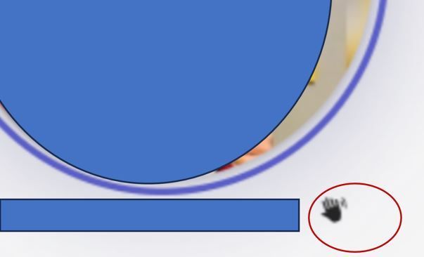 Shows a hand icon next to the image during a call | Microsoft Community Hub