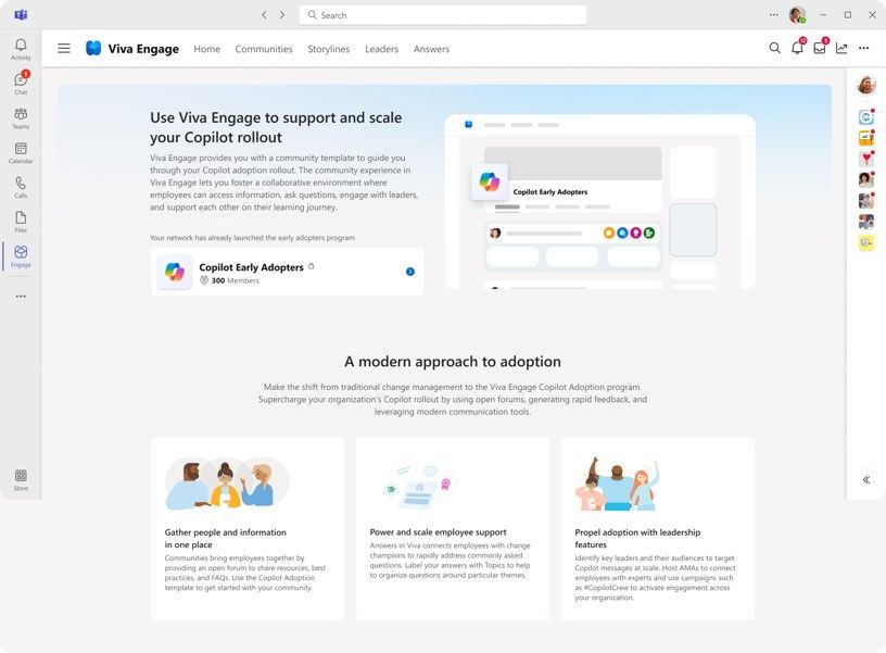 New features in Viva Engage help you rollout and adopt Copilot | Microsoft Community Hub