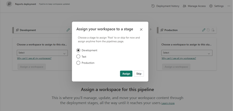 Microsoft Fabric: Integration with ADO Repos and Deployment Pipelines ...