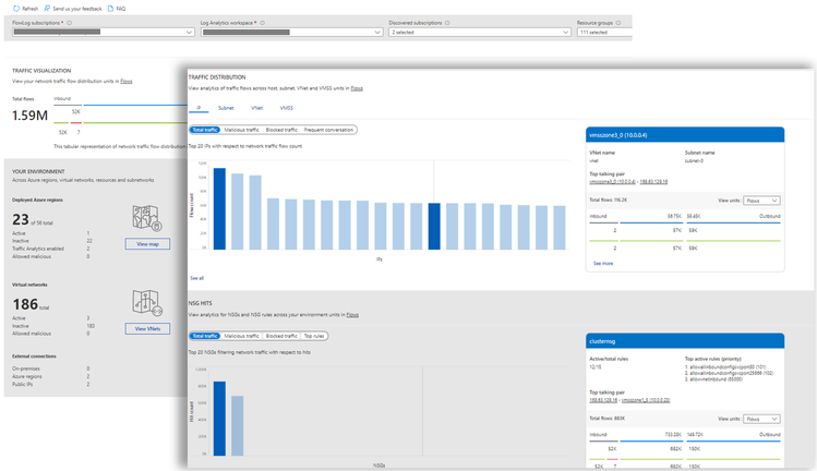 Network traffic observability with virtual network flow logs | Microsoft Community Hub