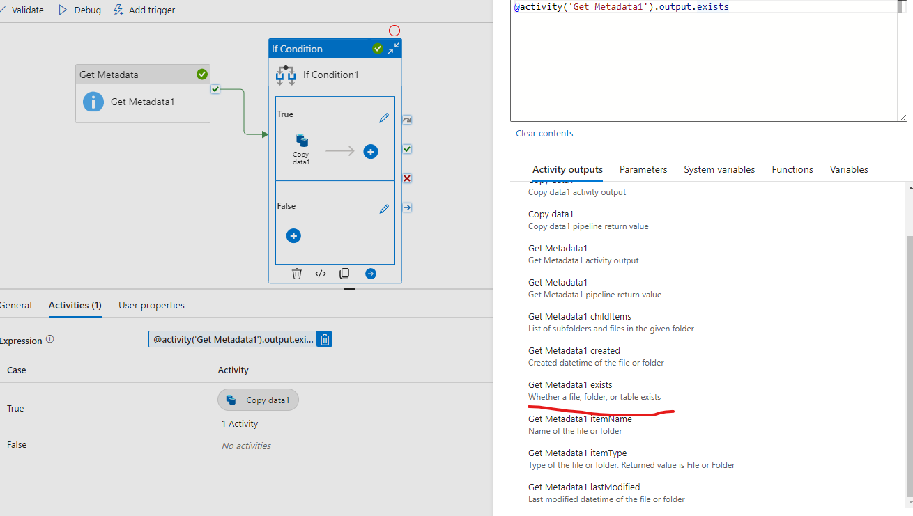 Copy data if files exists | Microsoft Community Hub