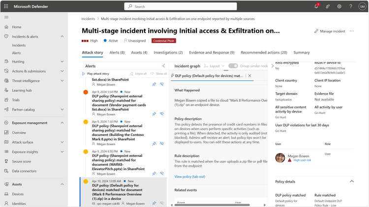 Empower multiple teams and prioritize investigations with Insider Risk ...