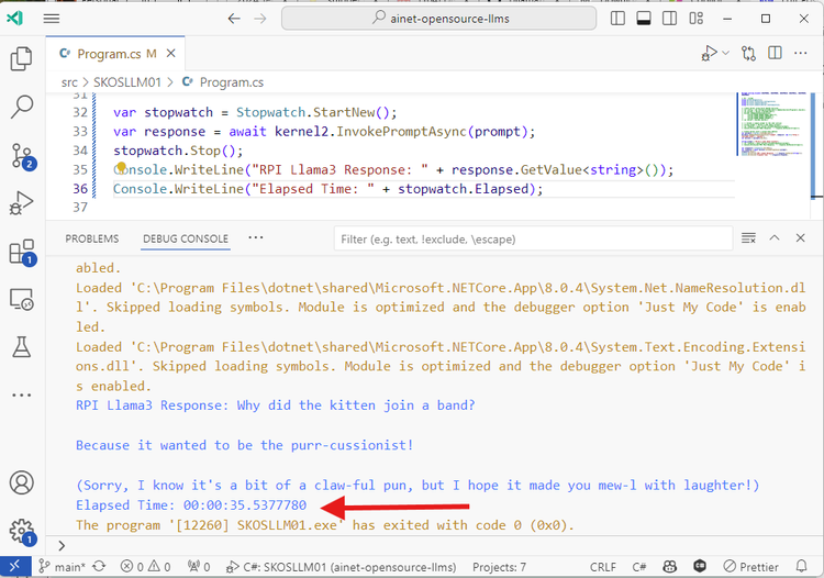 Semantic Kernel: Local LLMs Unleashed on Raspberry Pi 5