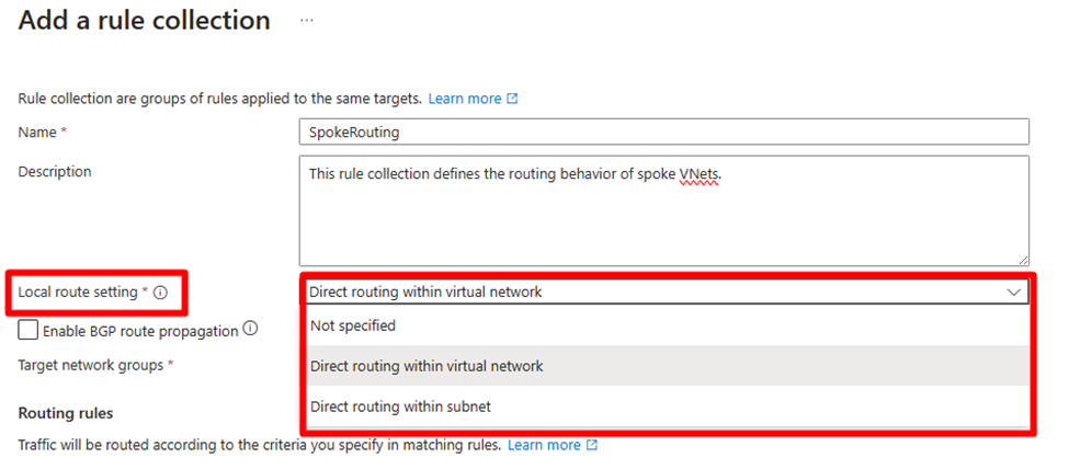 How to Use Azure Virtual Network Manager's UDR Management Feature | Microsoft Community Hub