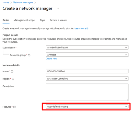 How to Use Azure Virtual Network Manager's UDR Management Feature ...