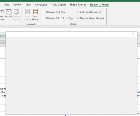 Adding Image to Excel Headers doesn't work! | Microsoft Community Hub
