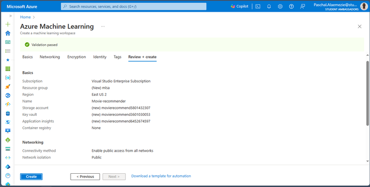 Train a Simple Recommendation Engine using Azure Machine Learning Designer