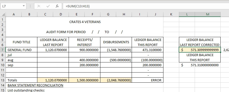 excel math error | Microsoft Community Hub