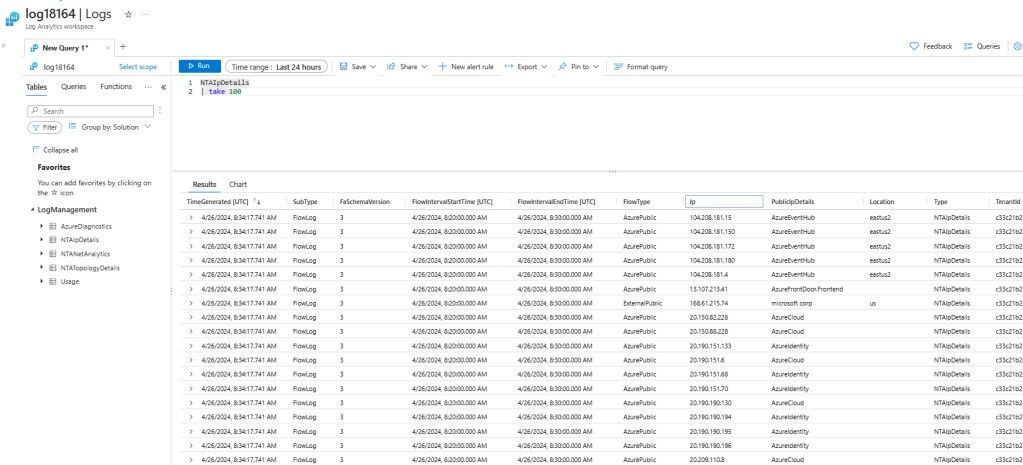 Virtual Network Flow Logs Recipes | Microsoft Community Hub