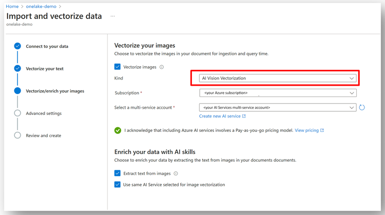 Azure AI Search now supports AI Vision multimodal and AI Studio ...