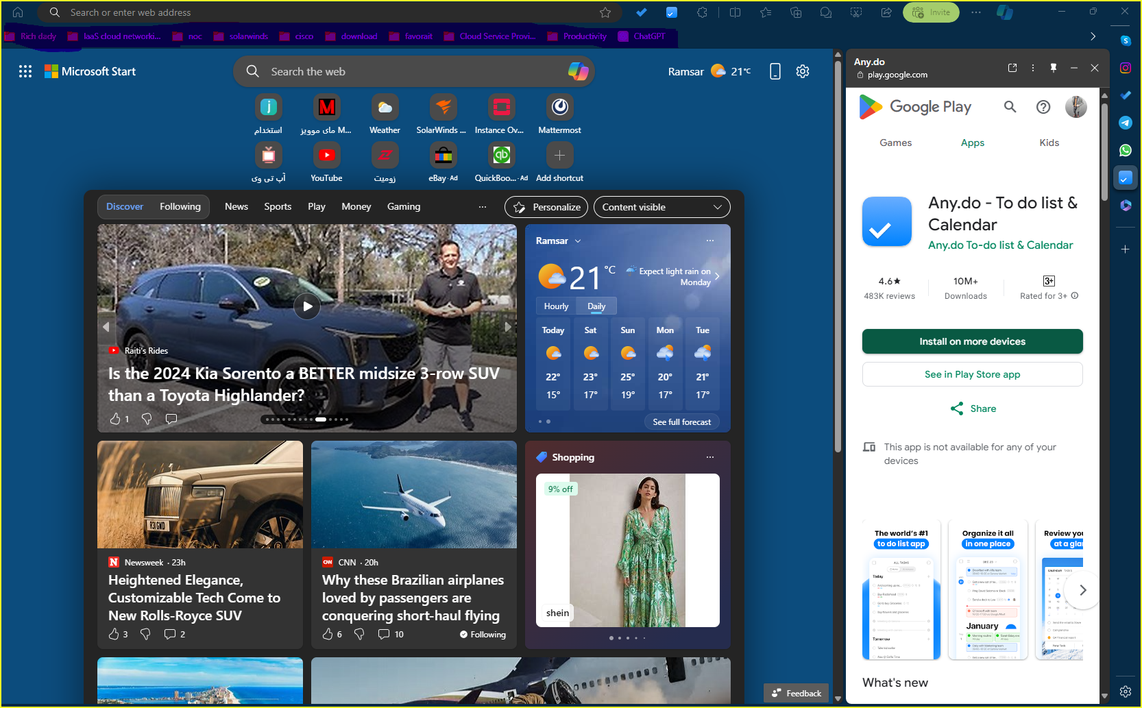 how Edge sidebar apps work? | Microsoft Community Hub
