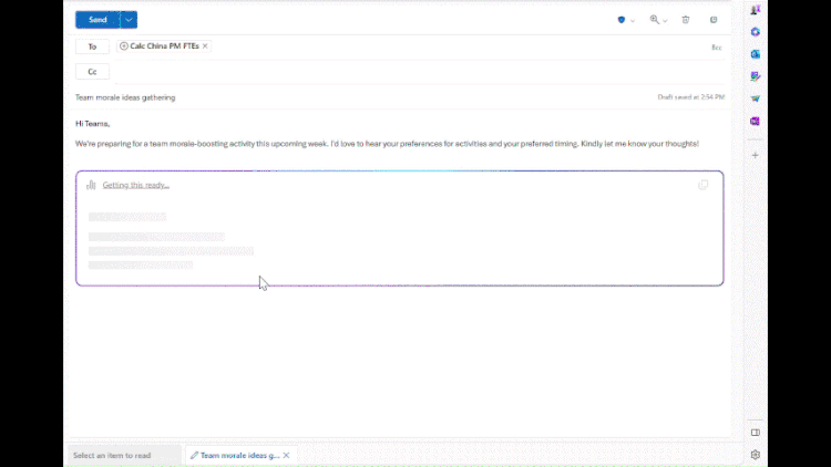 In-line poll experience in Outlook Web | Microsoft Community Hub