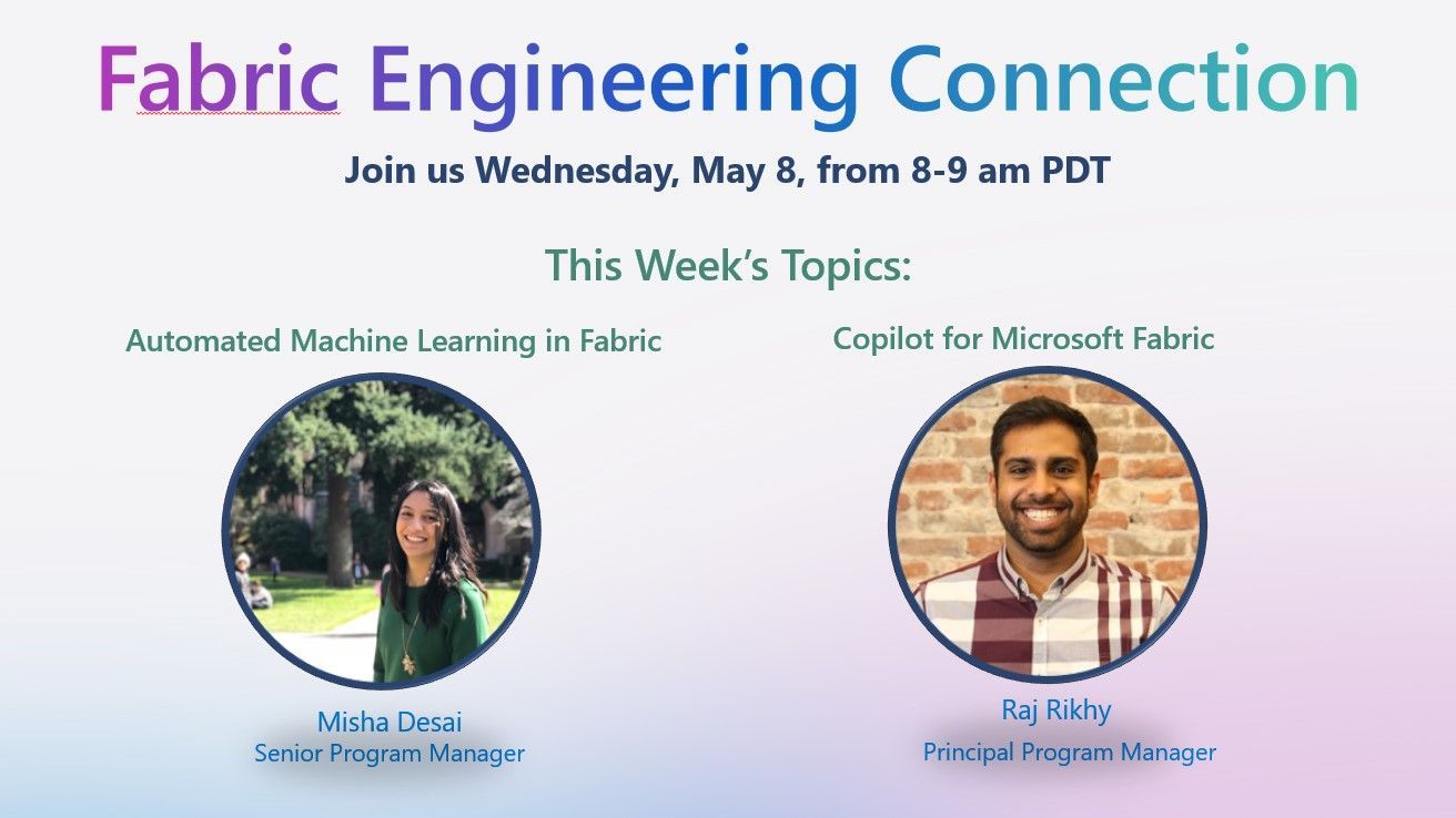 Join the Fabric Partner Community for this week's Fabric Engineering ...