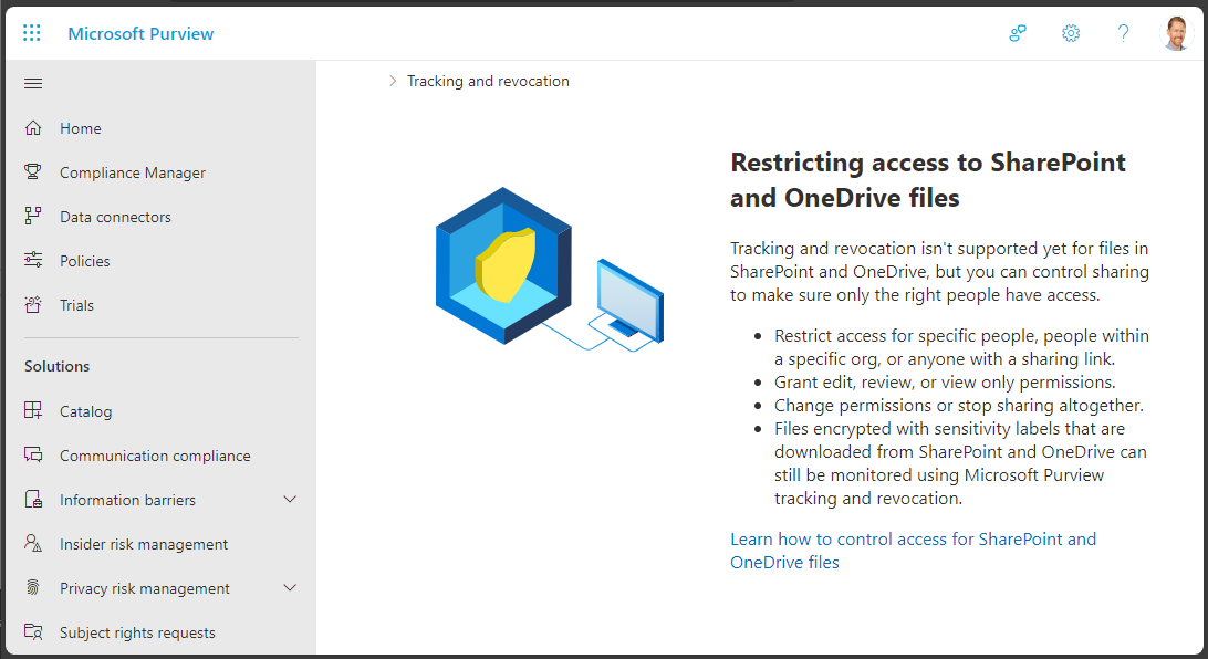 Track and Revoke Local Document access | Microsoft Community Hub