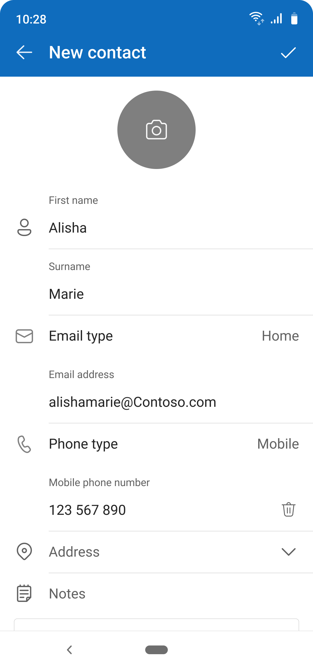 New Microsoft-compliant Contact Editor now available on Outlook Mobile ...