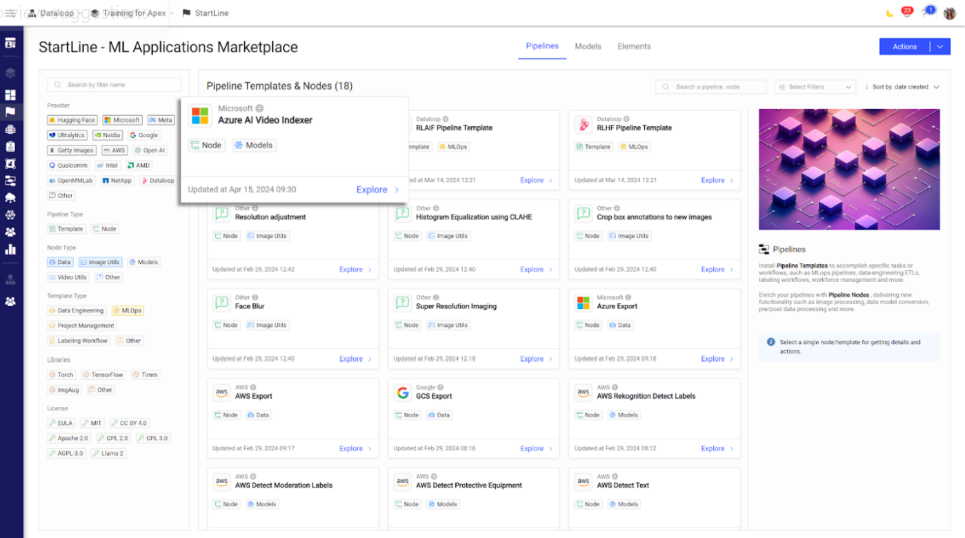 Azure AI Video Indexer collaborates with Dataloop to integrate vison ...
