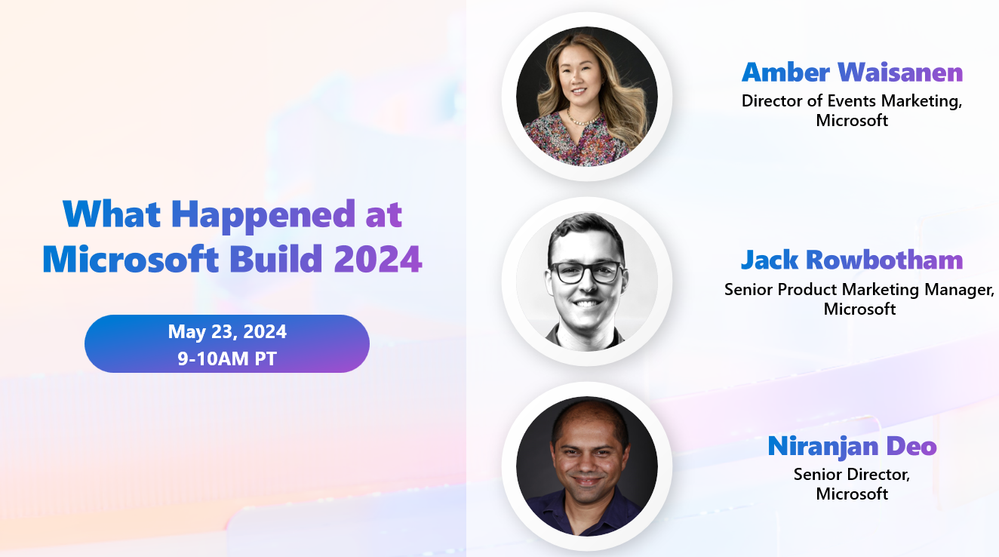 Join Our Post-Build AMA on Copilot for Microsoft 365 – May 23rd at 9 am ...