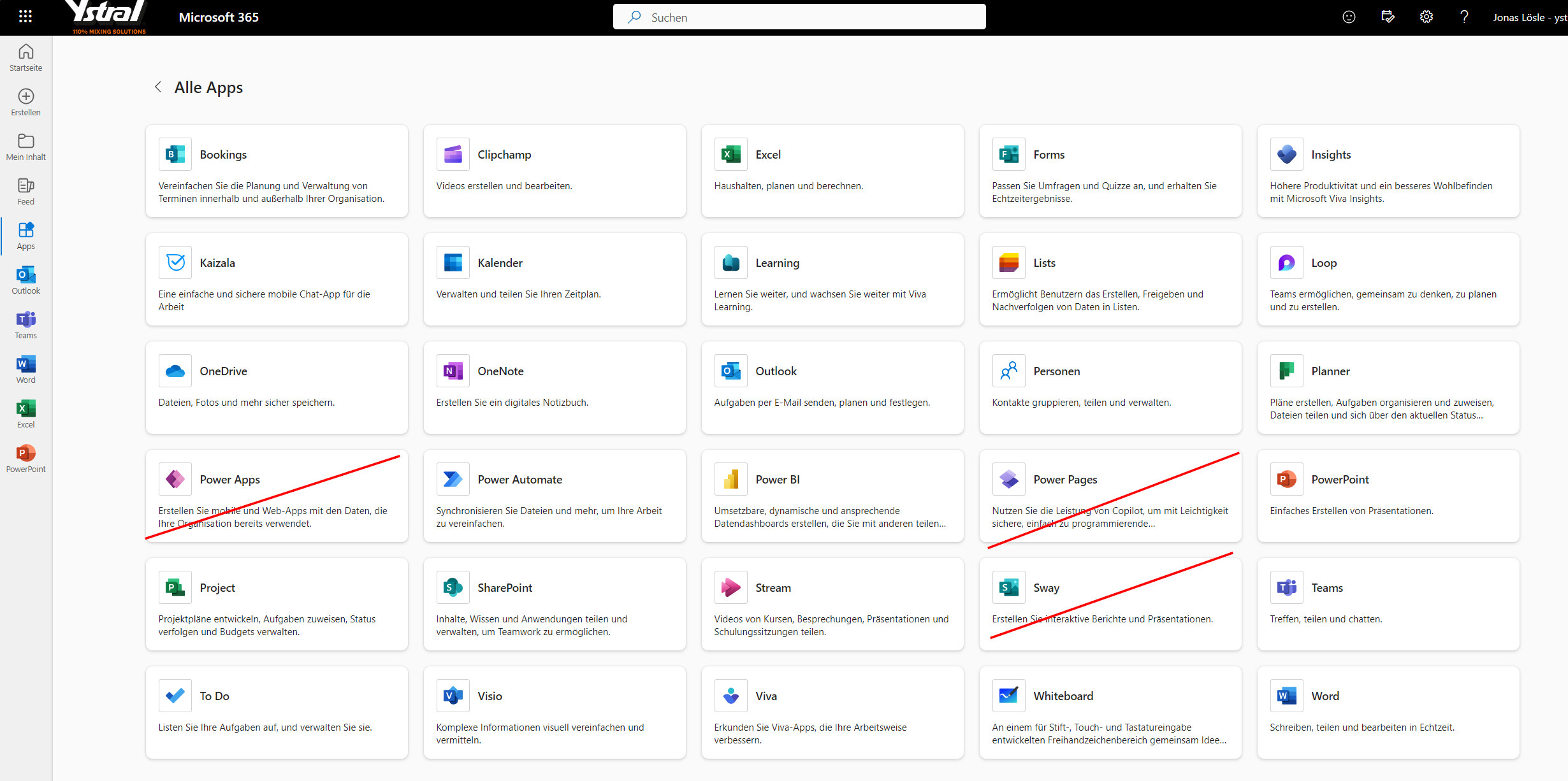 Is there a way to hide Microsoft 365 apps for the end user? | Microsoft ...