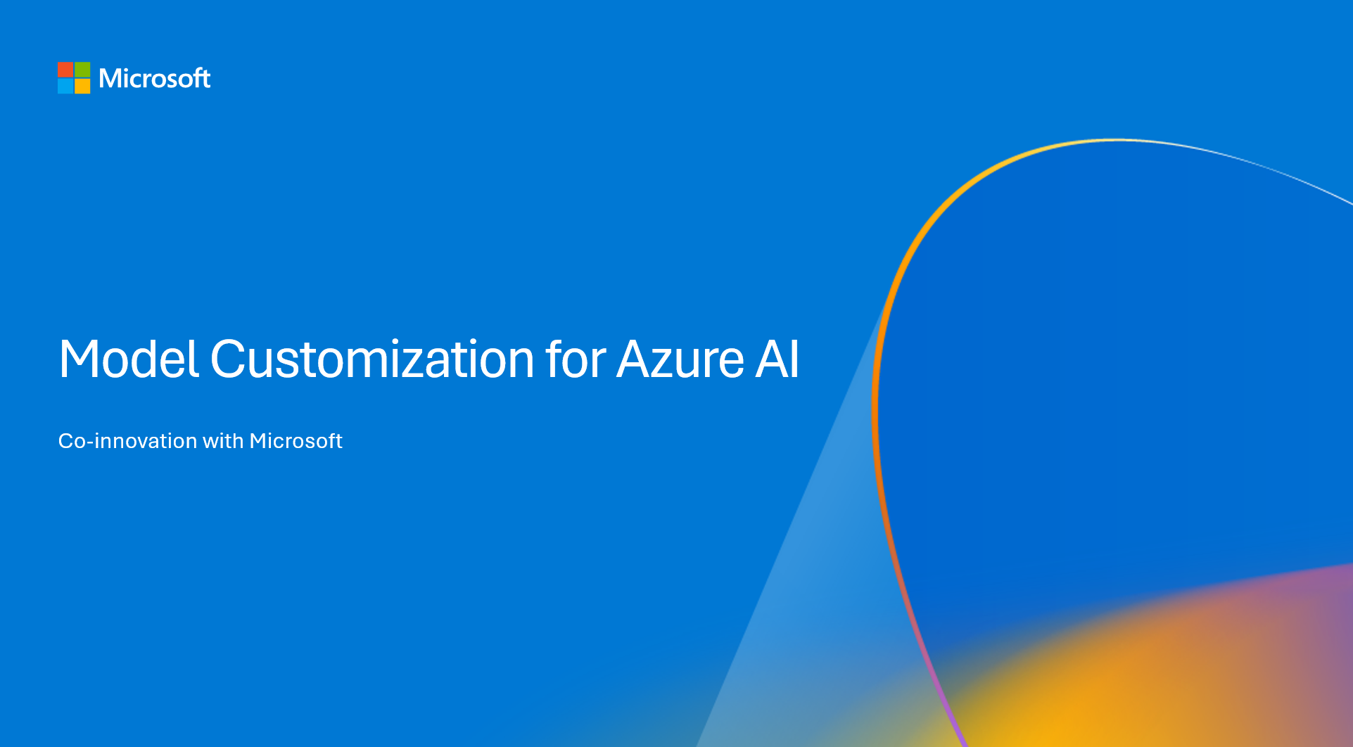 Introducing Model Customization for Azure AI | Microsoft Community Hub