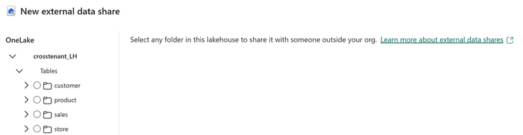 External Data Sharing With Microsoft Fabric