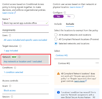Set the network range to which session control applies | Microsoft ...