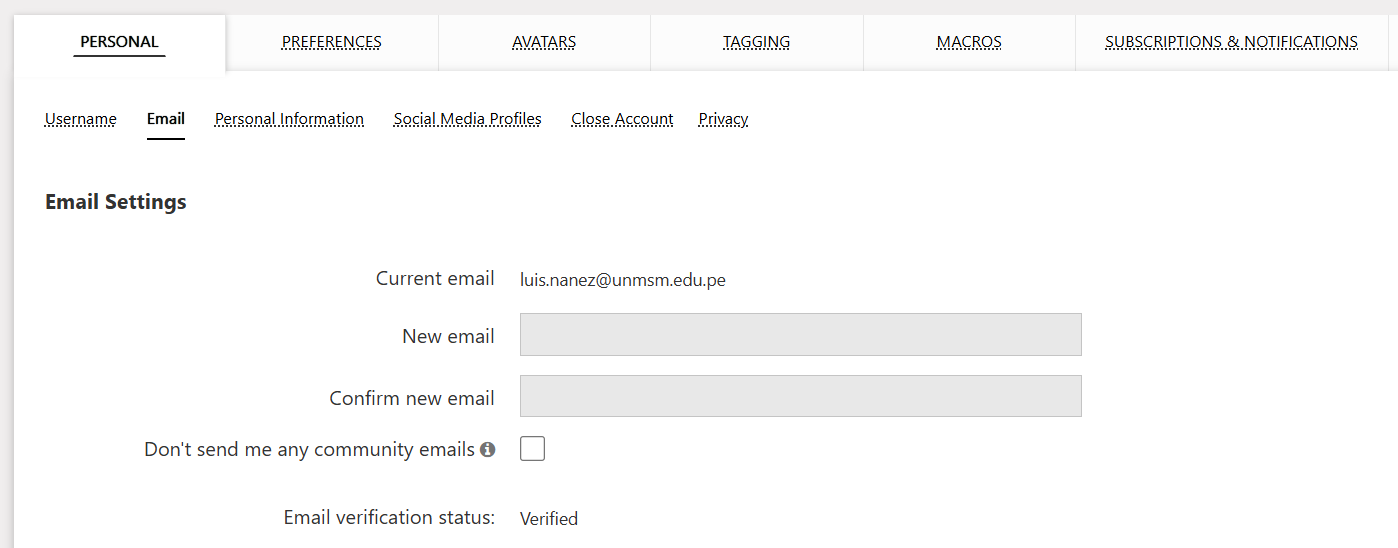 Change login email or account transfer | Microsoft Community Hub