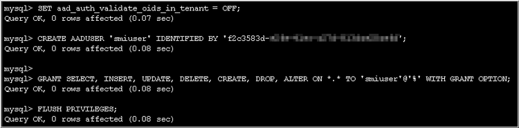 Use Microsoft Entra to connect Azure Database for MySQL via Function App | Microsoft Community Hub
