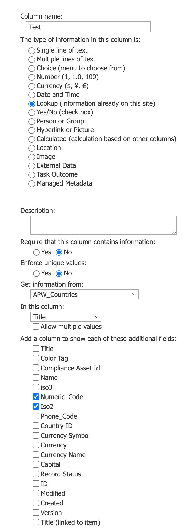 Create secondary dependent lookup field | Microsoft Community Hub