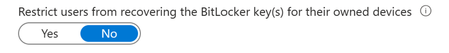User self-service BitLocker recovery key access with Intune Company Portal website now available ...