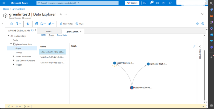 Getting started guide to Azure Cosmos DB with Gremlin