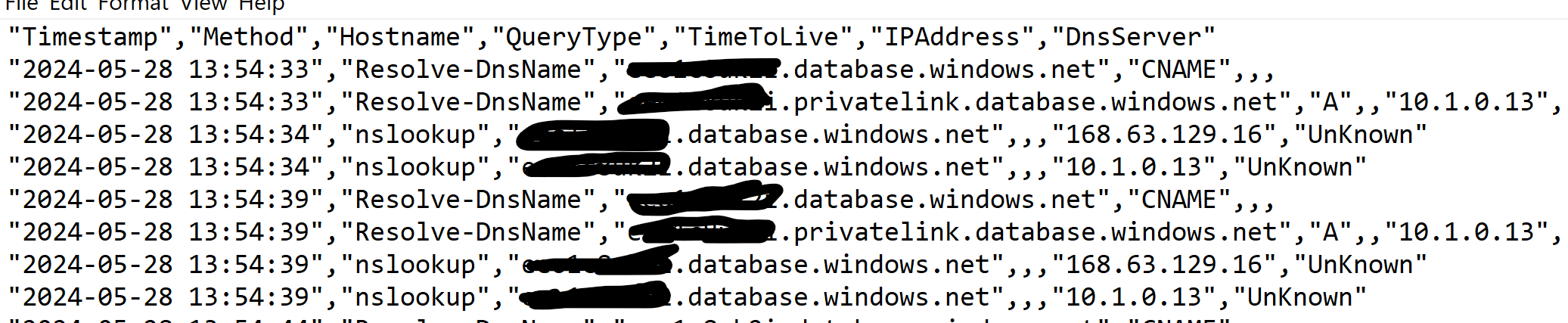 Lesson Learned 495 Monitoring Dns Resolution With Powershell Of Azure Sql Server Microsoft