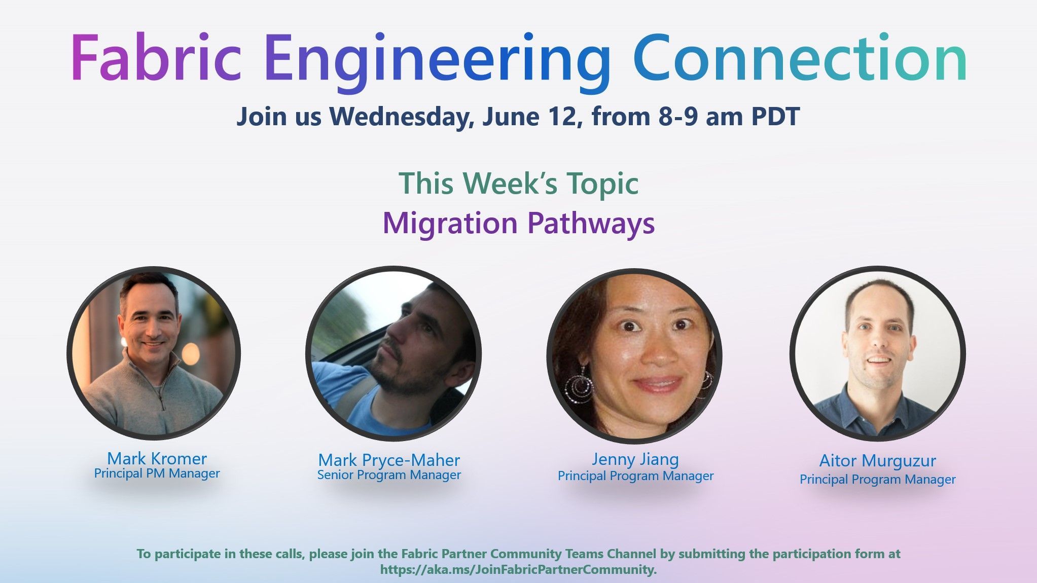 Join the Fabric Partner Community for this Week's Fabric Engineering ...
