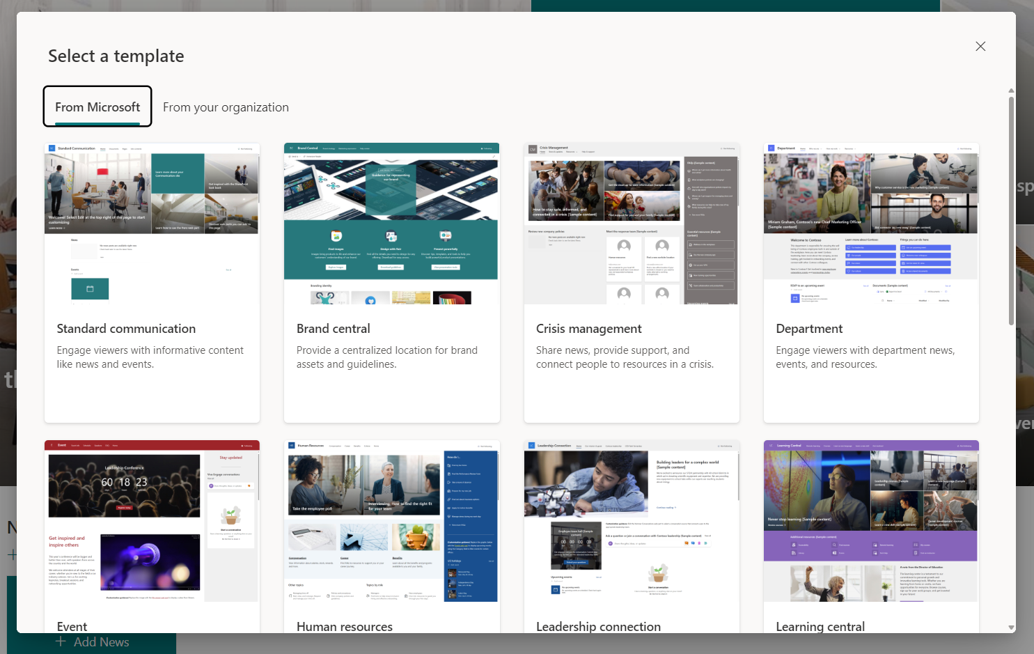 SharePoint online - Disable "Select a template" welcome message and "Next steps" tips pane ...