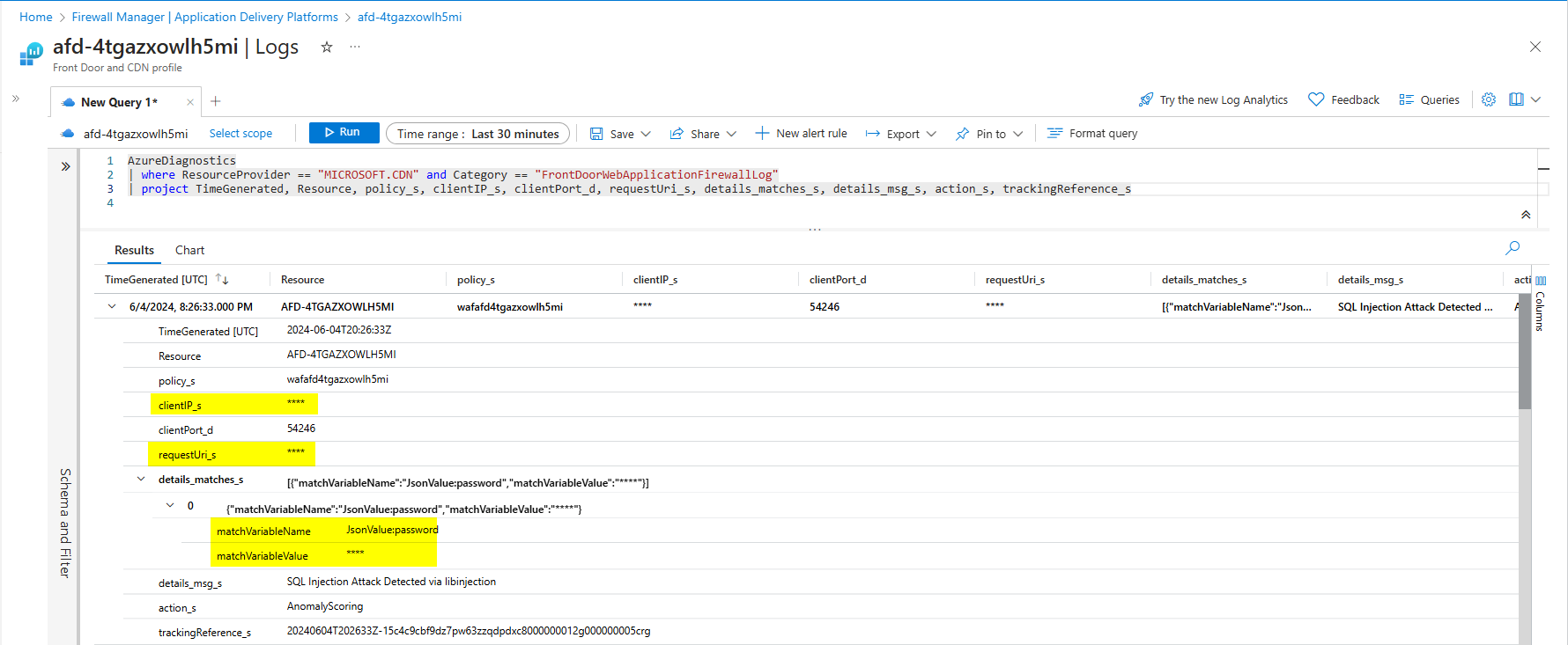 A Closer Look at Azure WAF’s Data Masking Capabilities for Azure Front Door | Microsoft ...