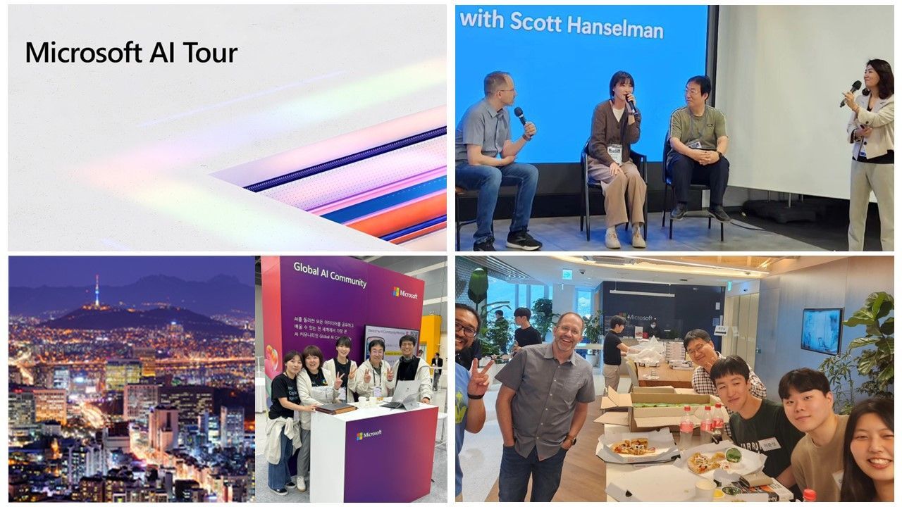 Microsoft AI Tour and Community Engagements in Seoul | Microsoft ...